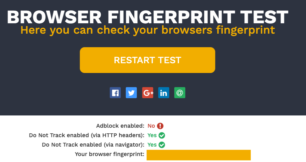 Mastering the Browser Fingerprint Test: Tips and Best Practices - The ...